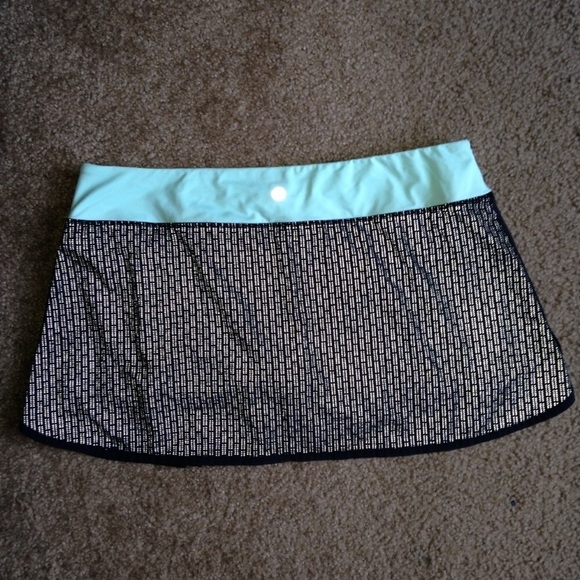 lululemon athletica | Skirts | Rare Lululemon Wet Dry Warm Reflective ...